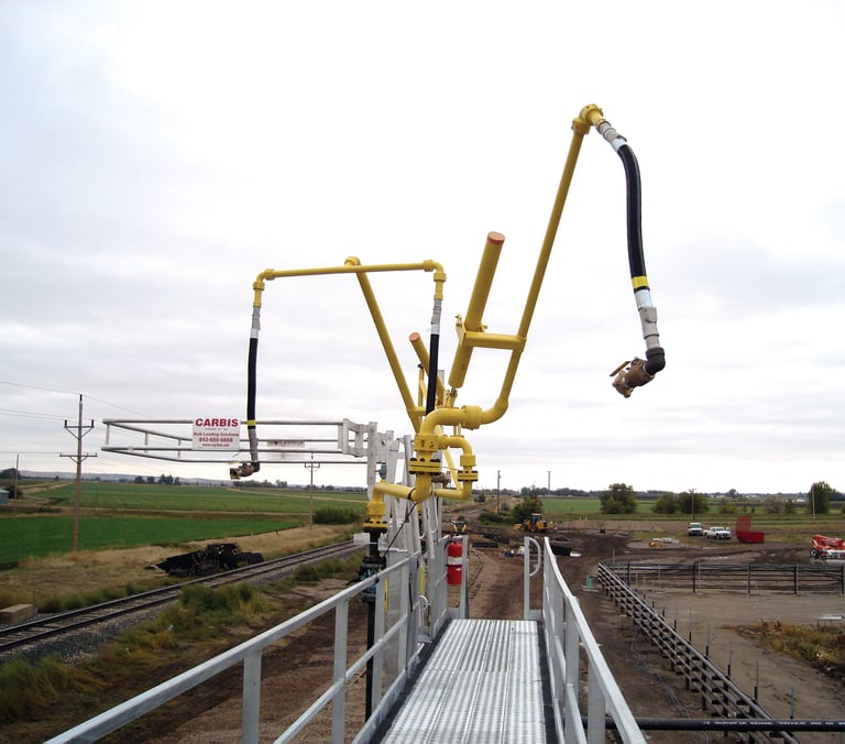 Hoses Versus Loading Arms: Which Is Best For Your Rail Site?